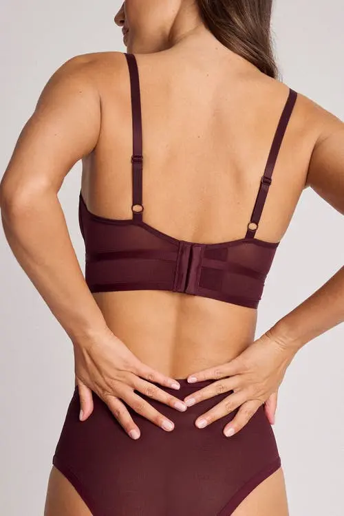 NEGATIVE UNDERWEAR Sieve Longline Bra