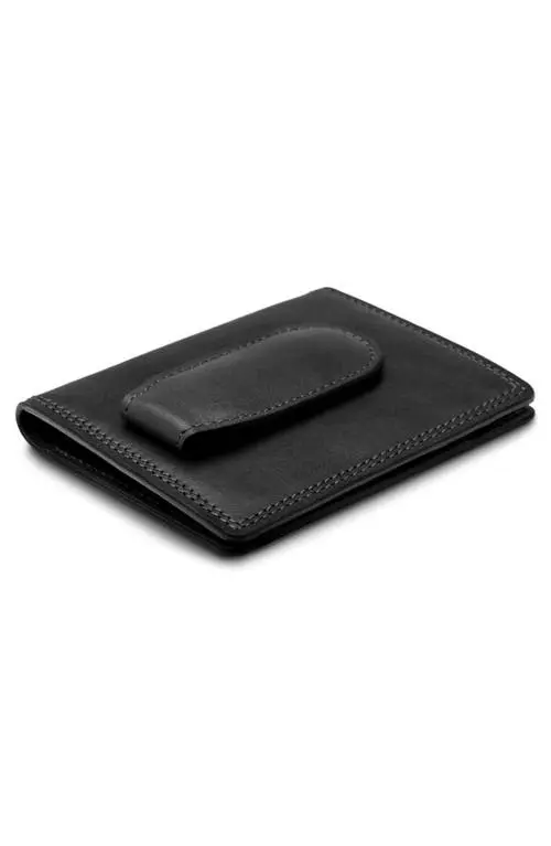Bosca Deluxe Leather Front Pocket Wallet