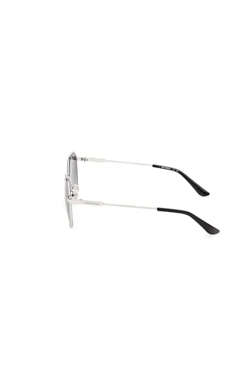 HARLEY-DAVIDSON Round Metal Sunglasses - Silver/gradient Smoke