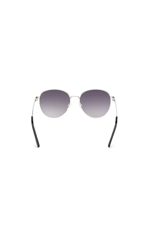 HARLEY-DAVIDSON Round Metal Sunglasses - Silver/gradient Smoke