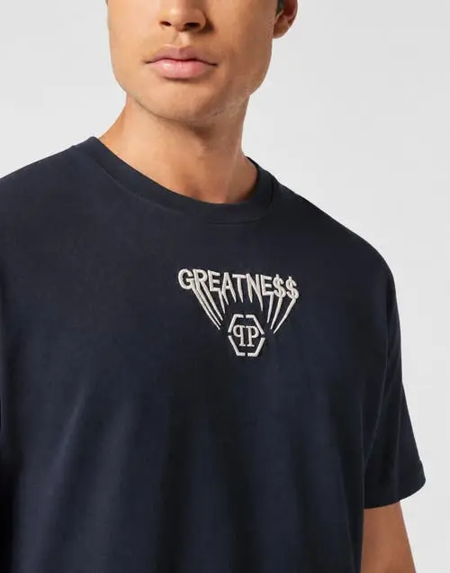 Philipp Plein Round Neck T-shirt Greatness