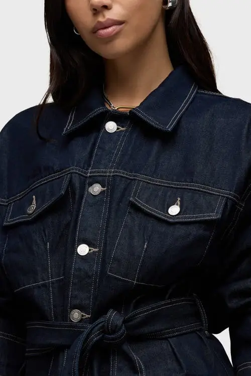 Hudson Jeans Anya Belted Denim Jacket