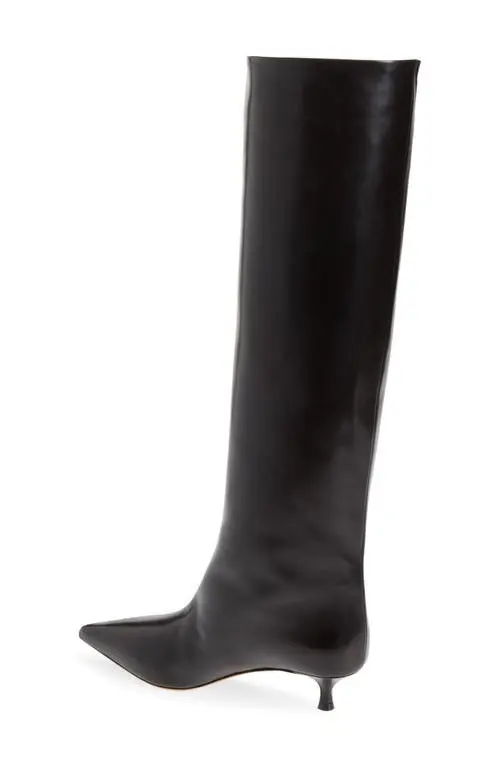 Le Monde Beryl Babouche Kitten Heel Knee High Boot