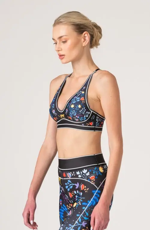 JESSIE ZHAO NEW YORK Amazon Rainforest Sports Bra