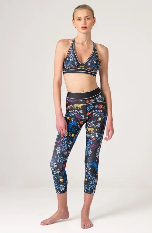 JESSIE ZHAO NEW YORK Amazon Rainforest Sports Bra