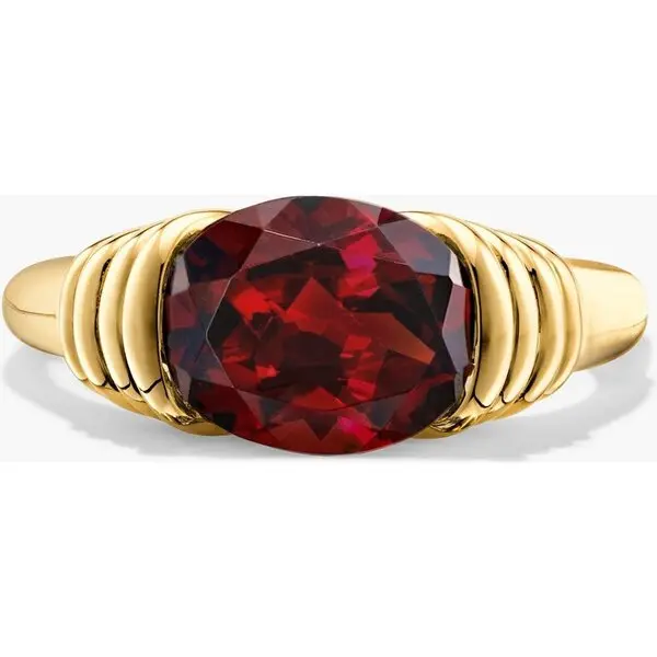 Mejuri Heirloom Ring - Garnet