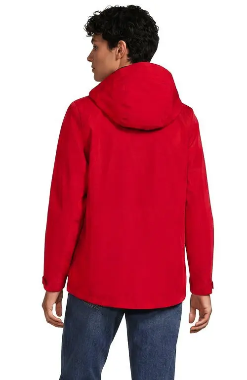 LANDS' END Squall Waterproof Packable Shell Rain Jacket