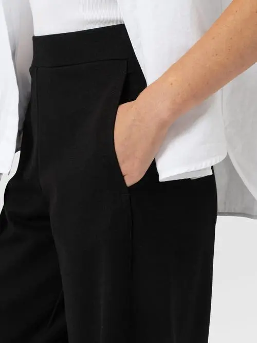 SAINT + SOFIA Barrel Leg Jersey Pant