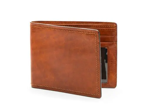Bosca Dolce Executive Id Wallet - Amber