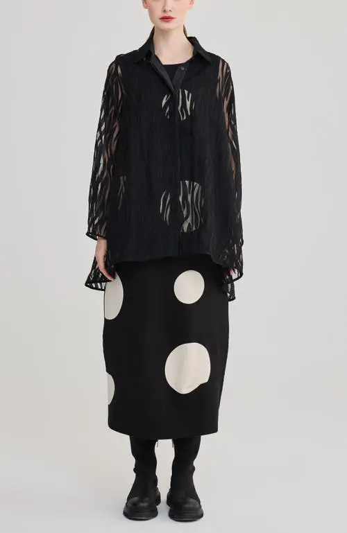 LUUKAA Solveig Jacquard Shirt