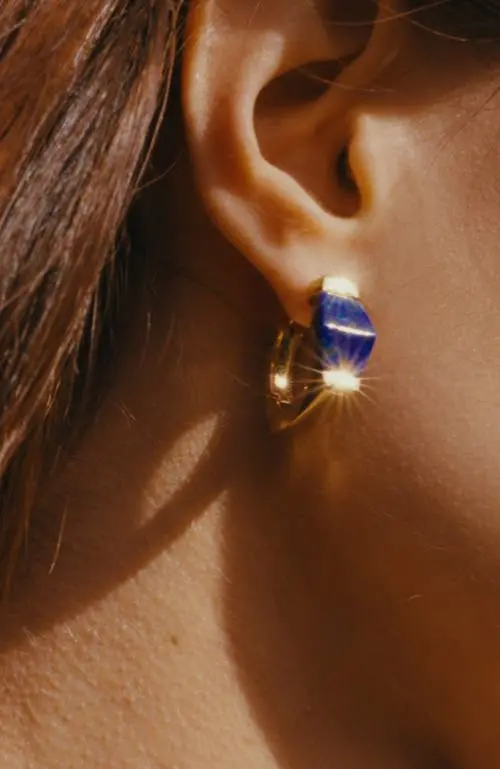 RETRO CHIC Ishtar Goddess Hoop Earrings