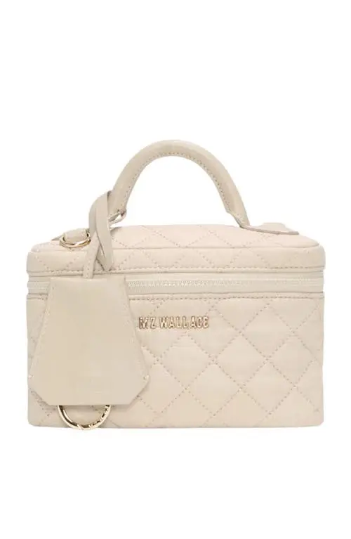 Mz Wallace Metro Quilted Nylon Train Case Crossbody Bag