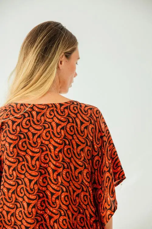 SUN CHILD Mini Caftan Angeles