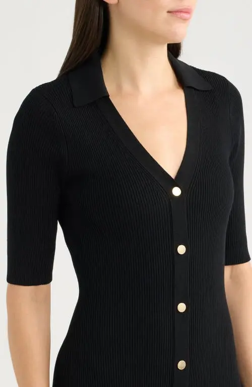 Julia Jordan Rib Sweater Dress