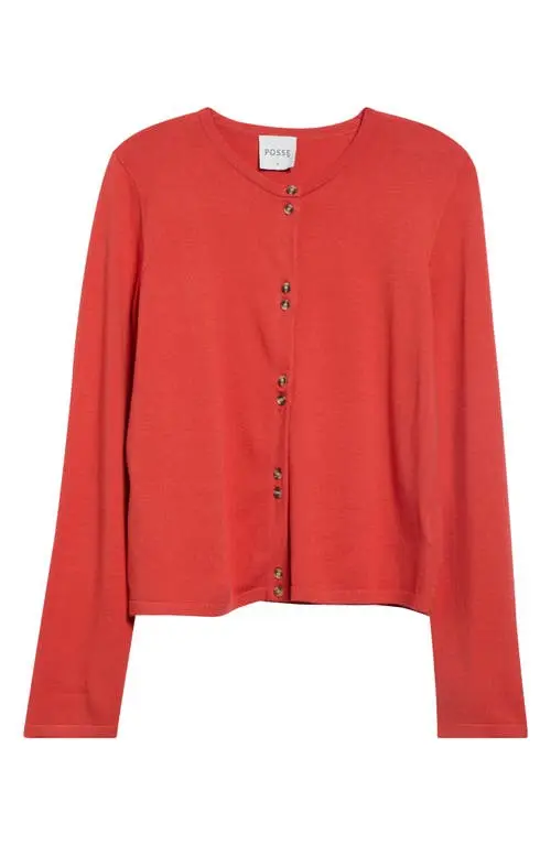 Posse Lexi Cardigan - Apple