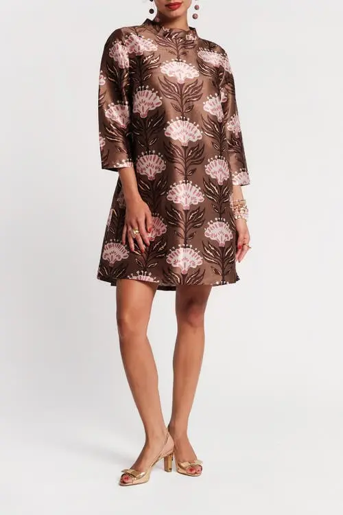 FRANCES VALENTINE Diplomat Mini Dress Heirloom Floral