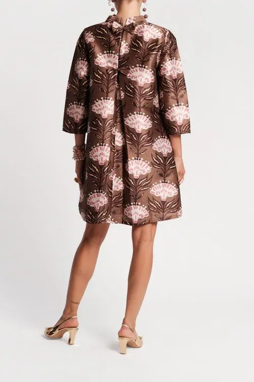 FRANCES VALENTINE Diplomat Mini Dress Heirloom Floral