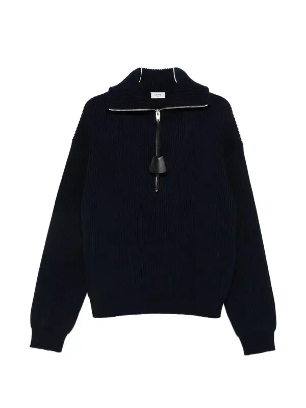 Celine Wool And Cashmere Sweater - Multicolor