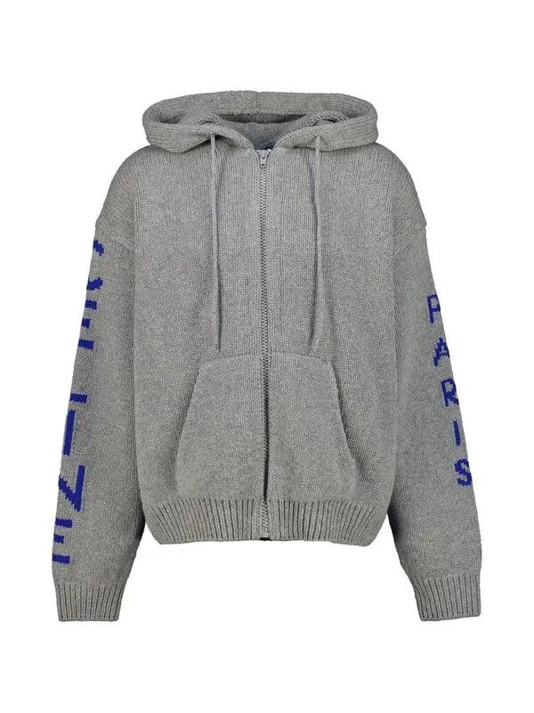 Celine Logo Wool Hoodie