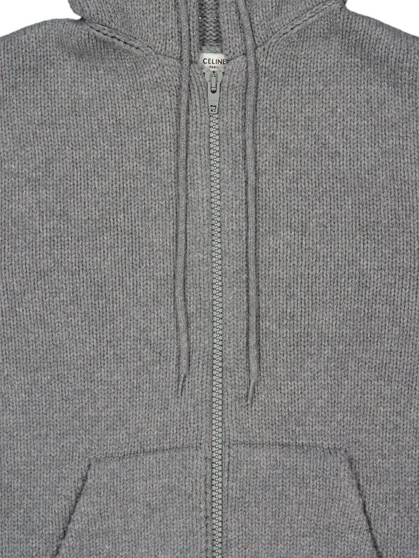 Celine Logo Wool Hoodie - Multicolor