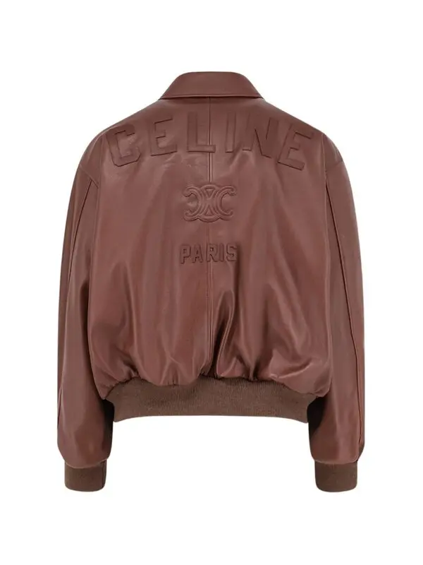 Celine Leather Jacket - Multicolor