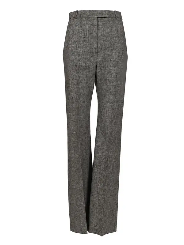 Alexander McQueen Uniform-style Trousers - Gray