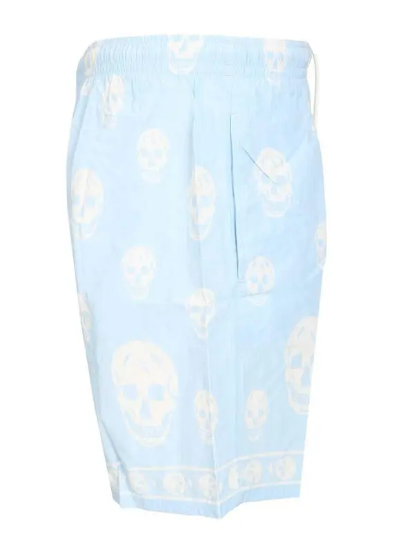 Alexander McQueen Swim Shorts With Skull Motif