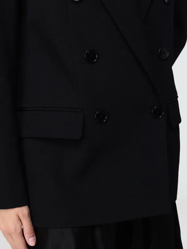 Isabel Marant Étoile Double-breasted Wool Blazer With Oversized Shoulders