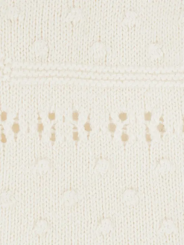 Isabel Marant Étoile Wool And Cotton Blend Crewneck Jumper With Ribbed Trims - Ecru