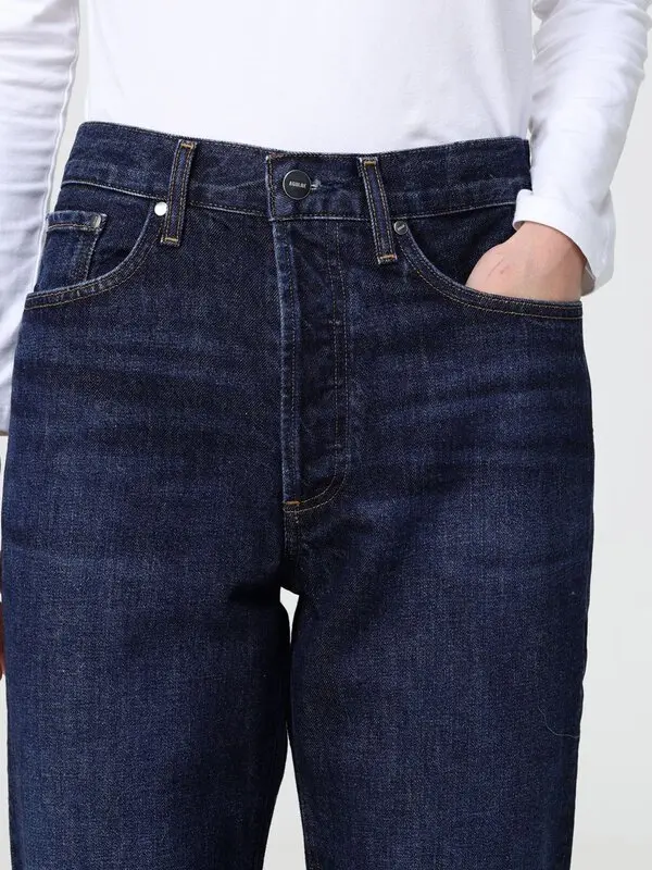 AGOLDE Lana High-waisted Straight Jeans In Cotton With Five Pockets
