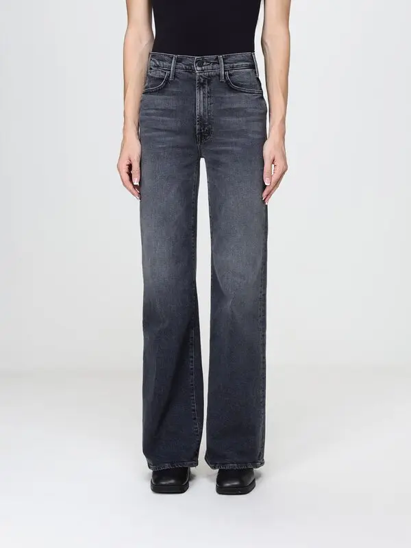 MOTHER The Hustler Roller High-waisted Wide Leg Jeans