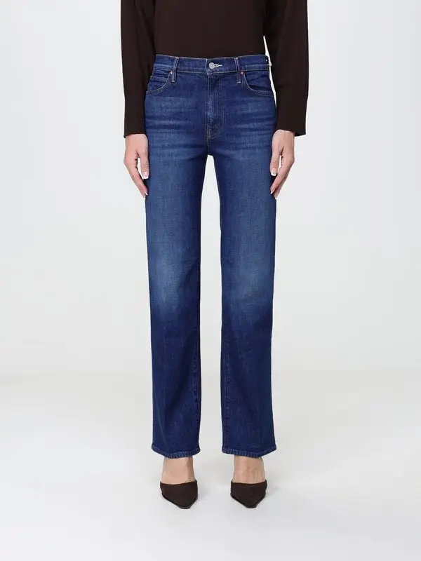 MOTHER The Kick It High-waisted Straight Leg Jeans In Stretch