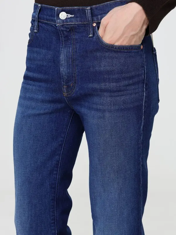 MOTHER The Kick It High-waisted Straight Leg Jeans In Stretch