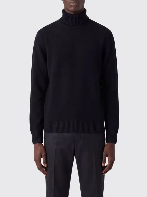KANGRA Wool And Cashmere Blend Turtleneck Sweater - Black