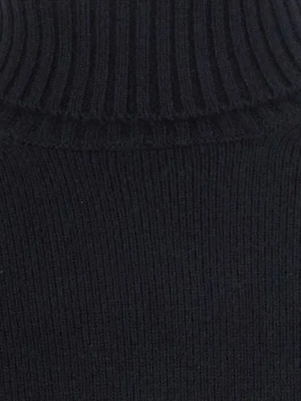 KANGRA Wool And Cashmere Blend Turtleneck Sweater - Black
