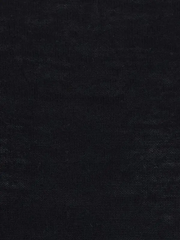 KANGRA Extrafine Merino Wool Long-sleeve Crewneck Jumper - Black