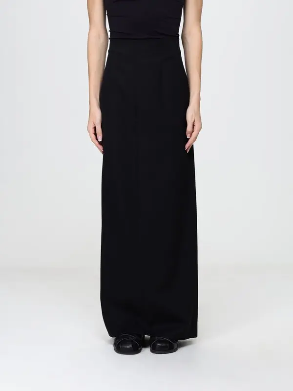 MAISON MARGIELA High-waisted Wide-leg Trousers In Wool - Black