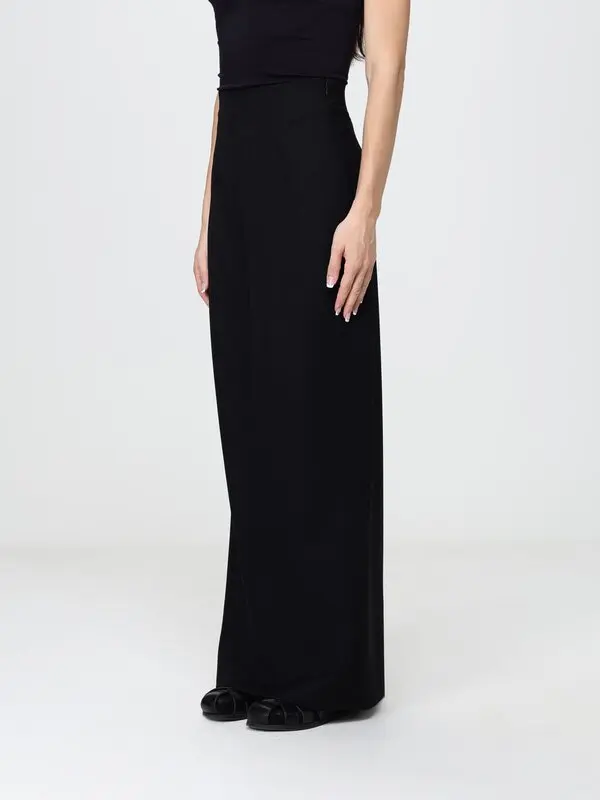 MAISON MARGIELA High-waisted Wide-leg Trousers In Wool