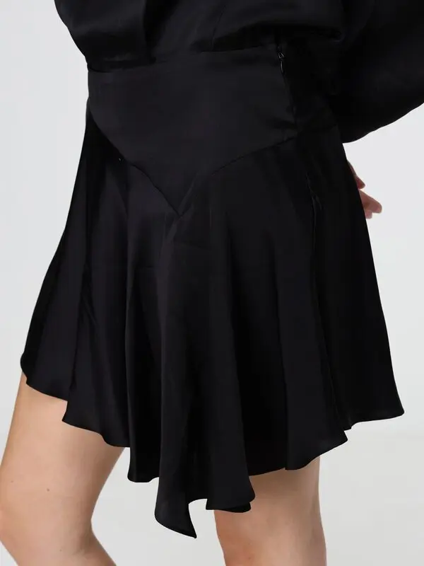 Isabel Marant Étoile Neline Draped Asymmetric Viscose Mini Dress
