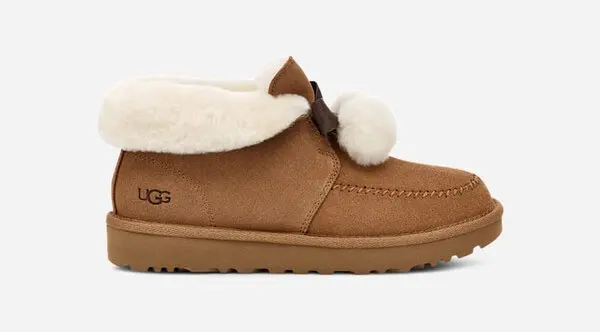 UGG Kallen Ii Sheepskin Slippers - Chestnut