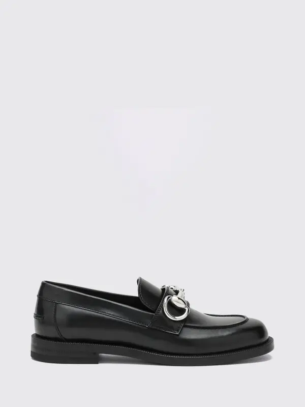 Gucci Boulevard Smooth Leather Loafers With Gold-tone Horsebit - Black