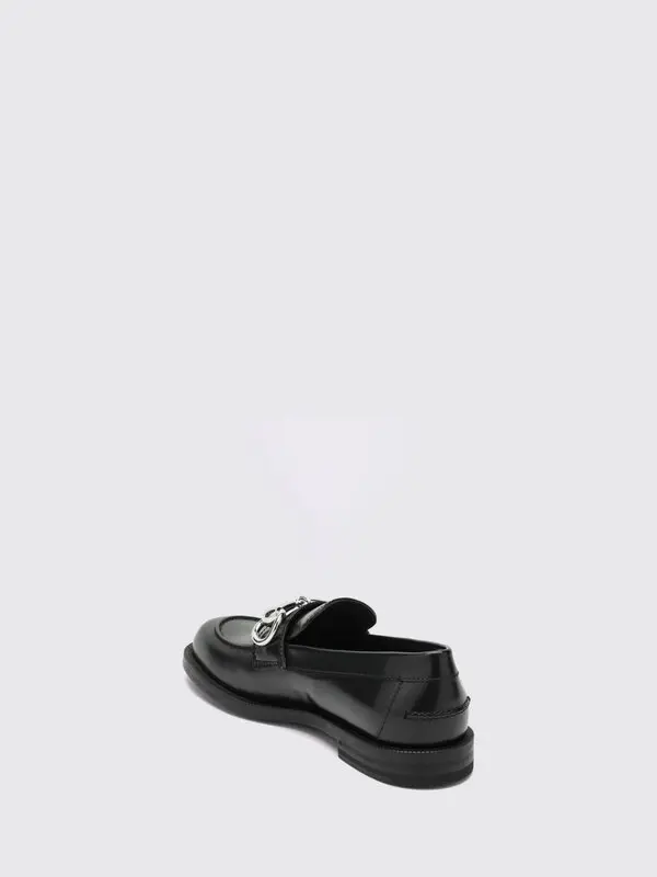 Gucci Boulevard Smooth Leather Loafers With Gold-tone Horsebit - Black