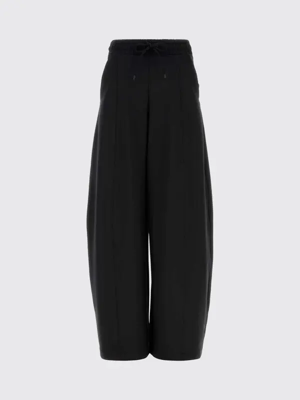Max Mara Olmo Wide-leg High-waisted Technical Fabric Jogging Trousers