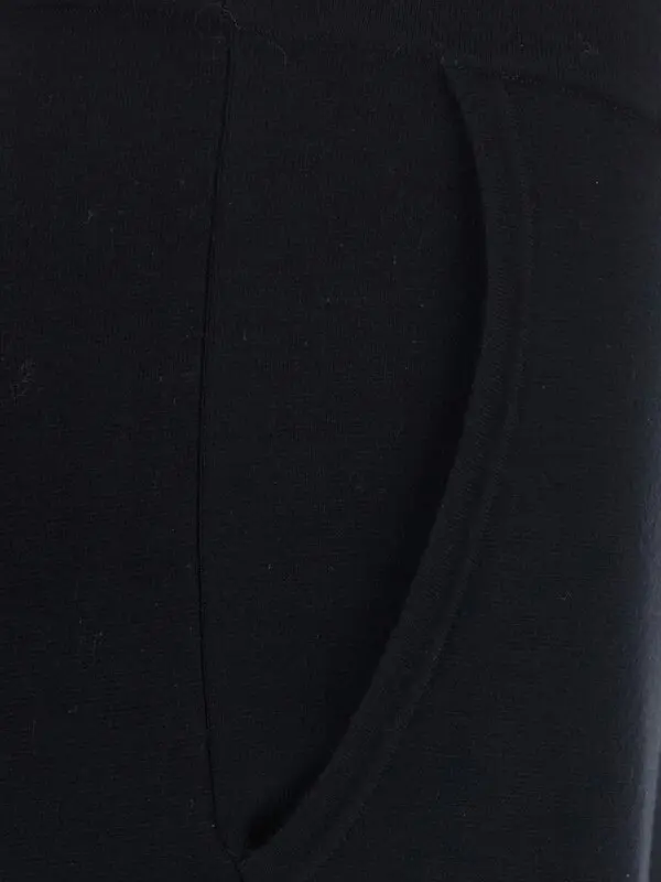 Max Mara High-waisted Wide Leg Knit Trousers In A Wool Blend - Black