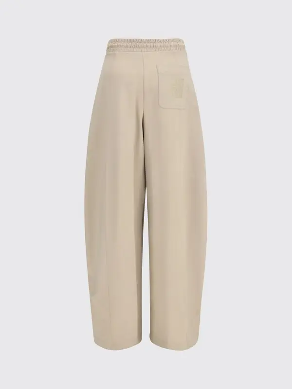Max Mara Olmo Wide-leg High-waisted Technical Fabric Jogging Trousers - Gray