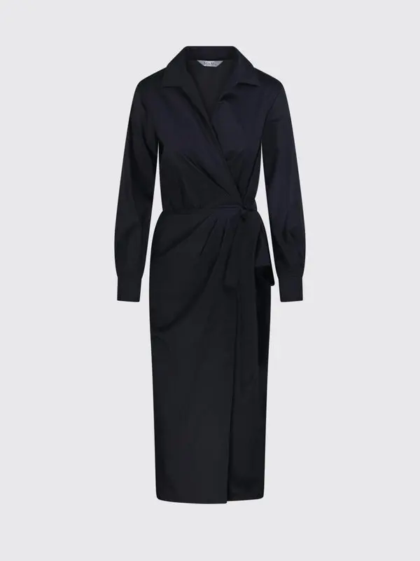 Max Mara Cotton Blend Chemisier Dress