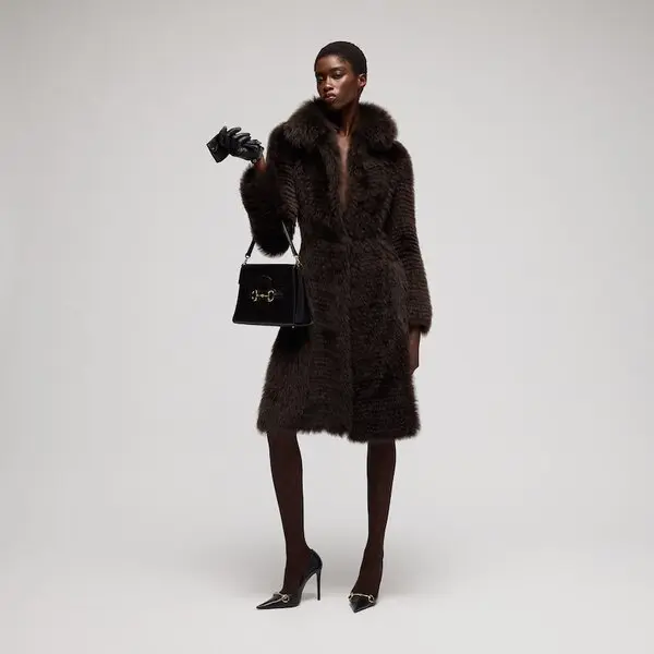 Gucci Long Hair Shearling Coat Ready-to-wear