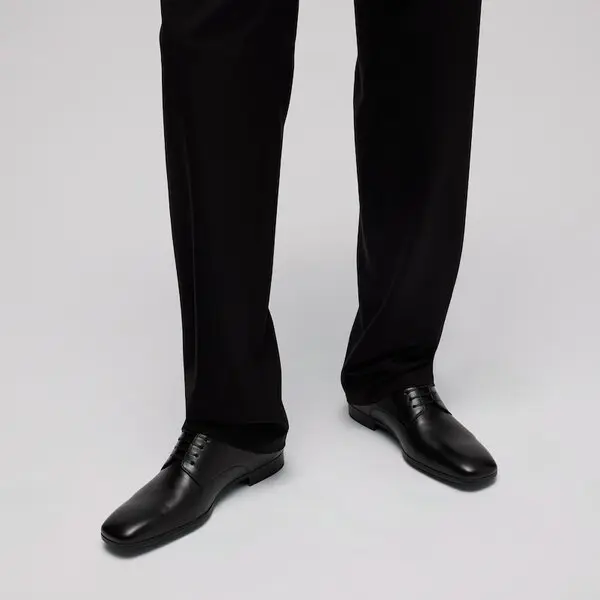 Gucci Lace-up Shoe With Double G Leather