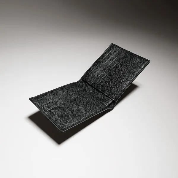 Gucci Web Trademark Bi-fold Wallet Leather