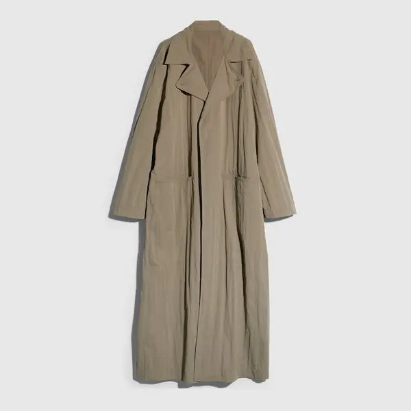 Gucci Washed Matte Nylon Trench Coat Ready-to-wear